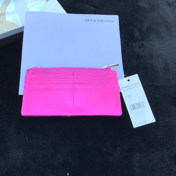 Madden Girl | Bags | Nwt Madden Girl Reversible Flip Sequin Wallet W Id ...